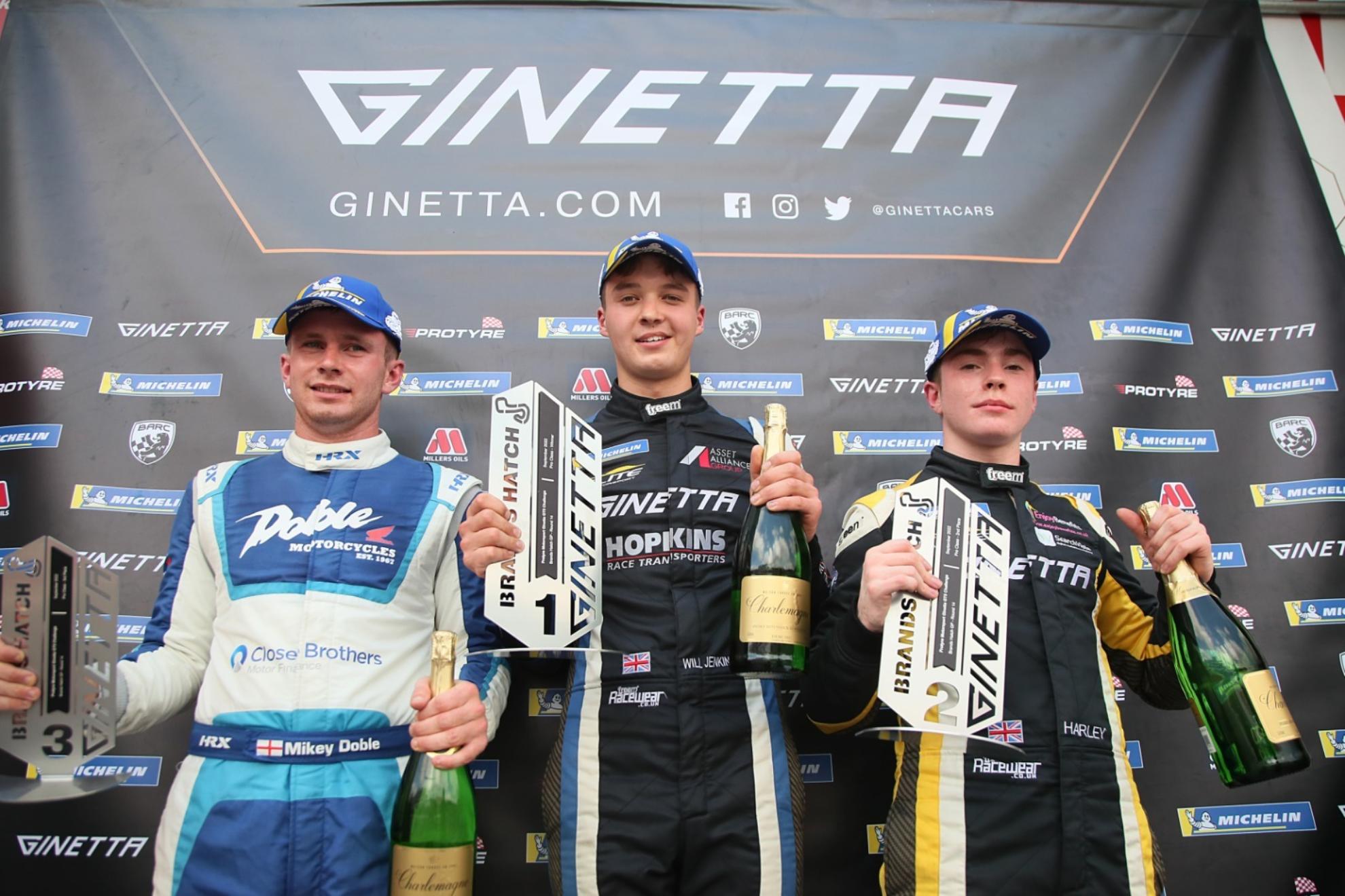 Three Winners at the 2022 Ginetta GT5 Challenge