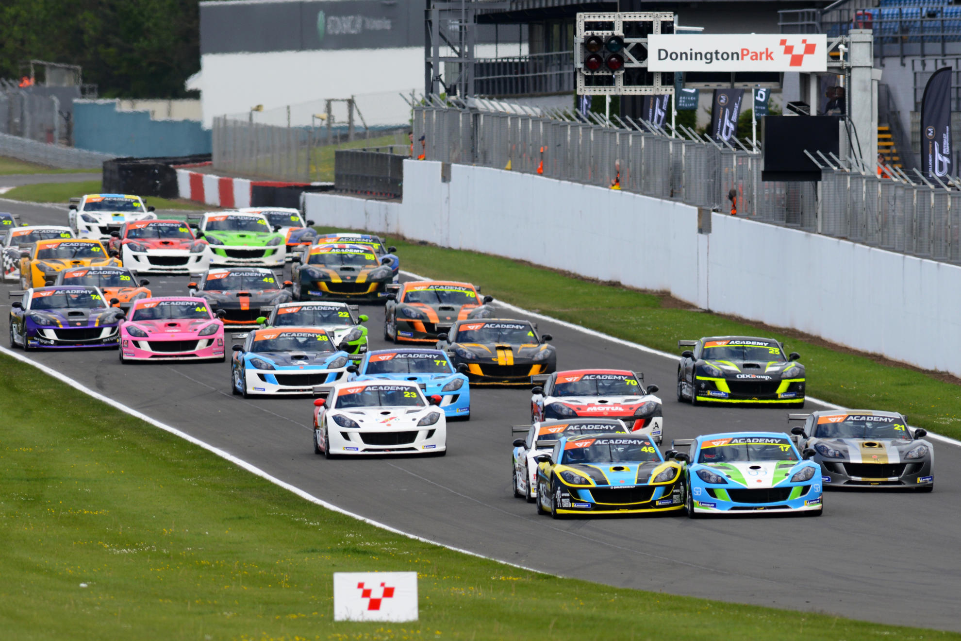 Preview of 2022 Ginetta GT Academy Finale at Donington Park