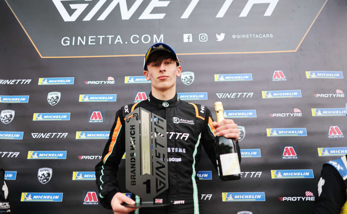 Luke Watts Returns to Ginetta Junior Championship 2023