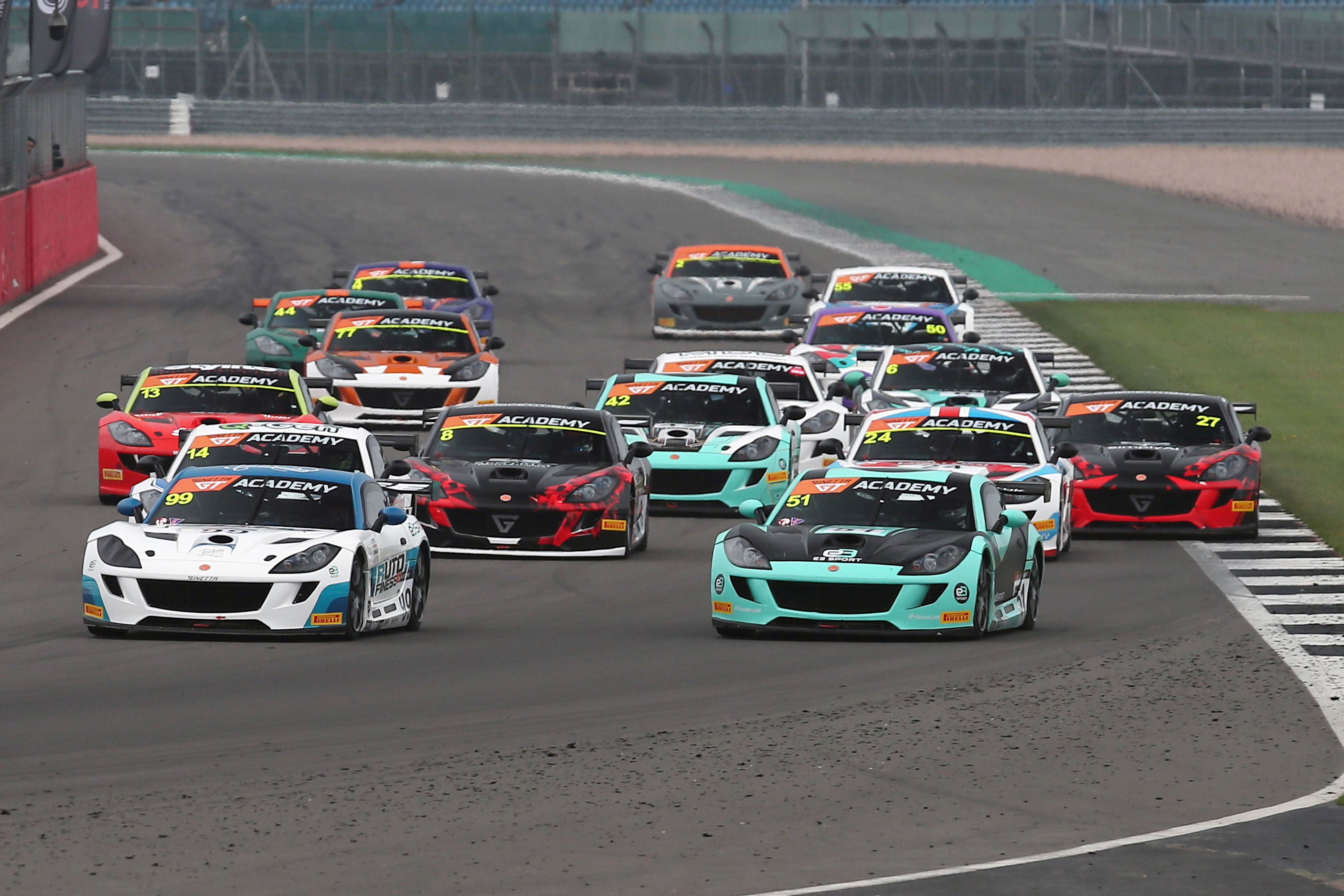 Preview of Ginetta GT Academy Racing on the Oulton Circuit