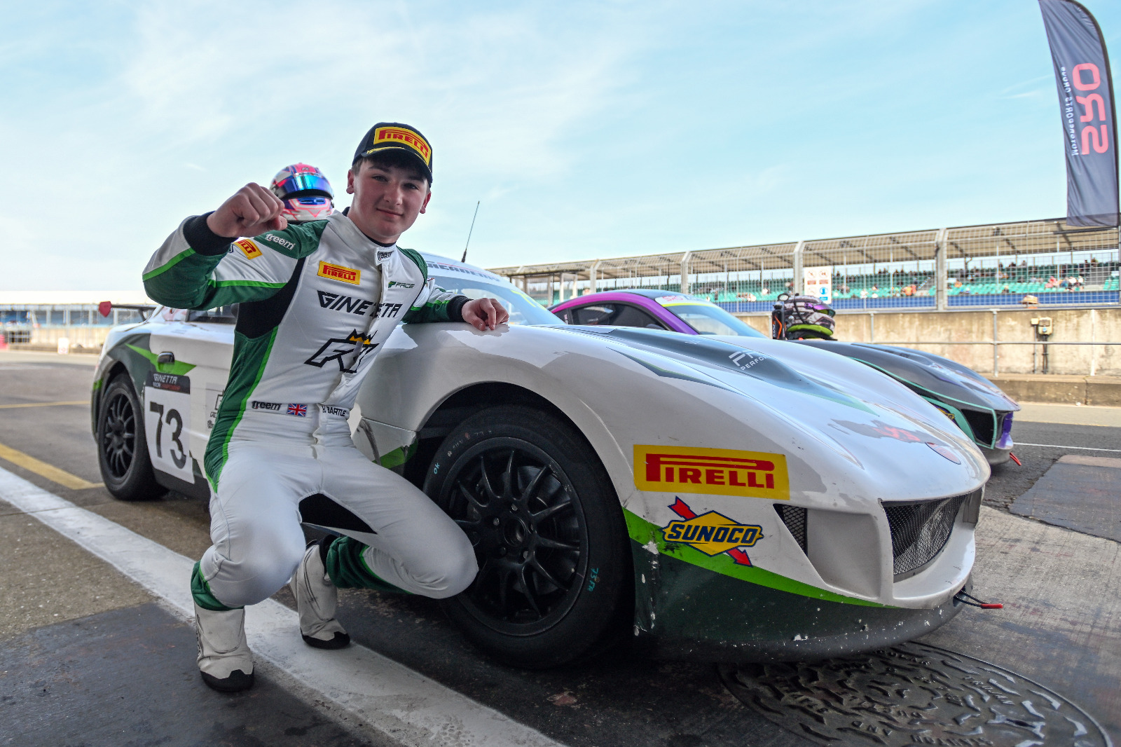 Teenage Racing Winners at Silverstone in Ginetta Juniors 2026